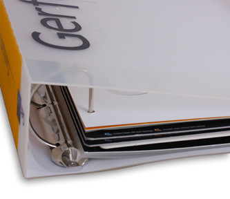 Frosted PVC | Folder & Binder Printing Cork | Upper Case