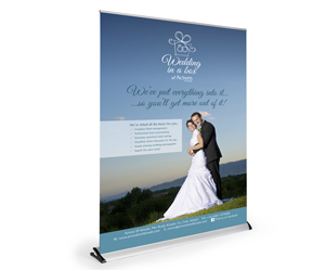 Super Wide Roll Ups | Exhibition & Display Cork | Upper Case