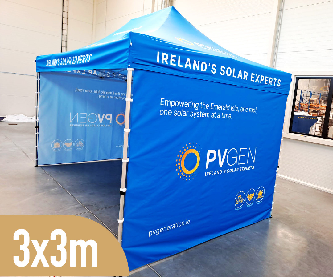 Branded Gazebos Ireland | Custom Printed Tents