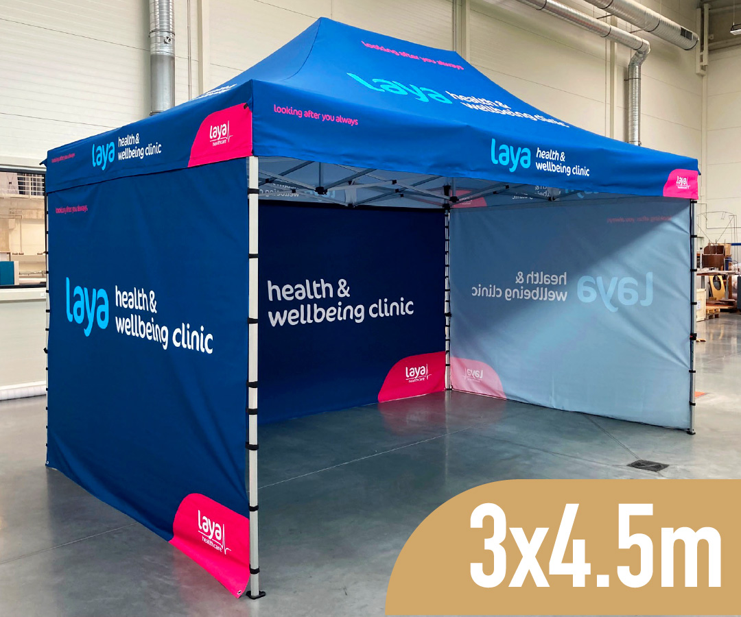 Branded Gazebos Ireland | Custom Printed Tents